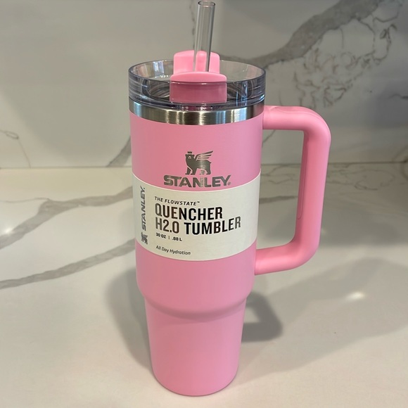 Stanley | Dining | Stanley 3 Oz Sizzling Pink Quencher H20 Flowstate ...